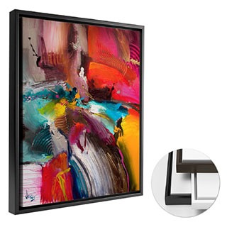 Custom Wrapped Canvas with Floating Frame