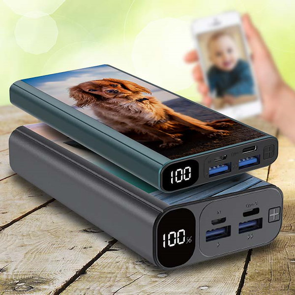 Personalized Power Banks | Add a Photo and Text - RitzPix