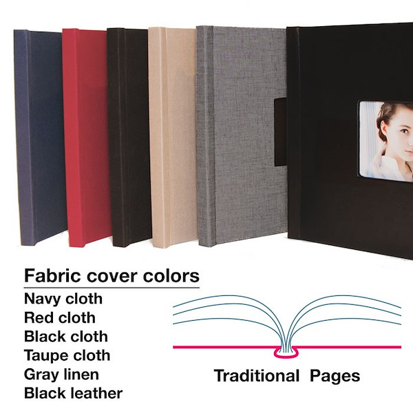 Traditional Page Hard Cover Photo Book