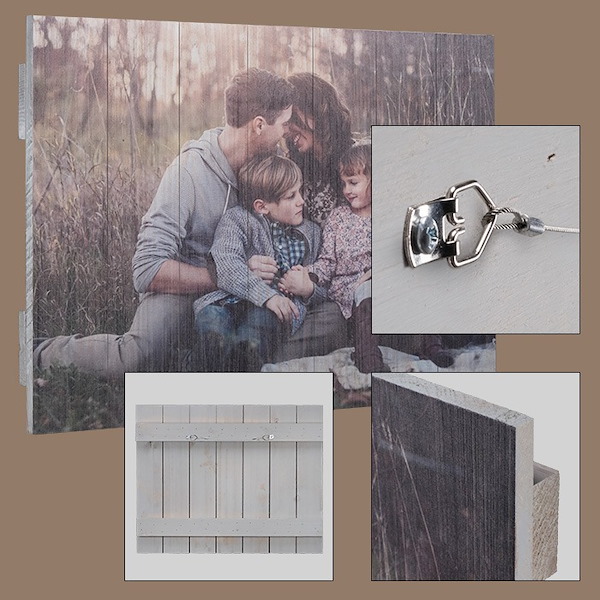 Wood Slat Photo Panels | Photos Printed on Rustic Wood | Meijer Photo