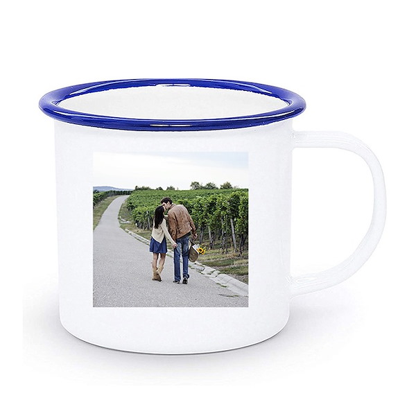 Camping Mug - Blue 14oz